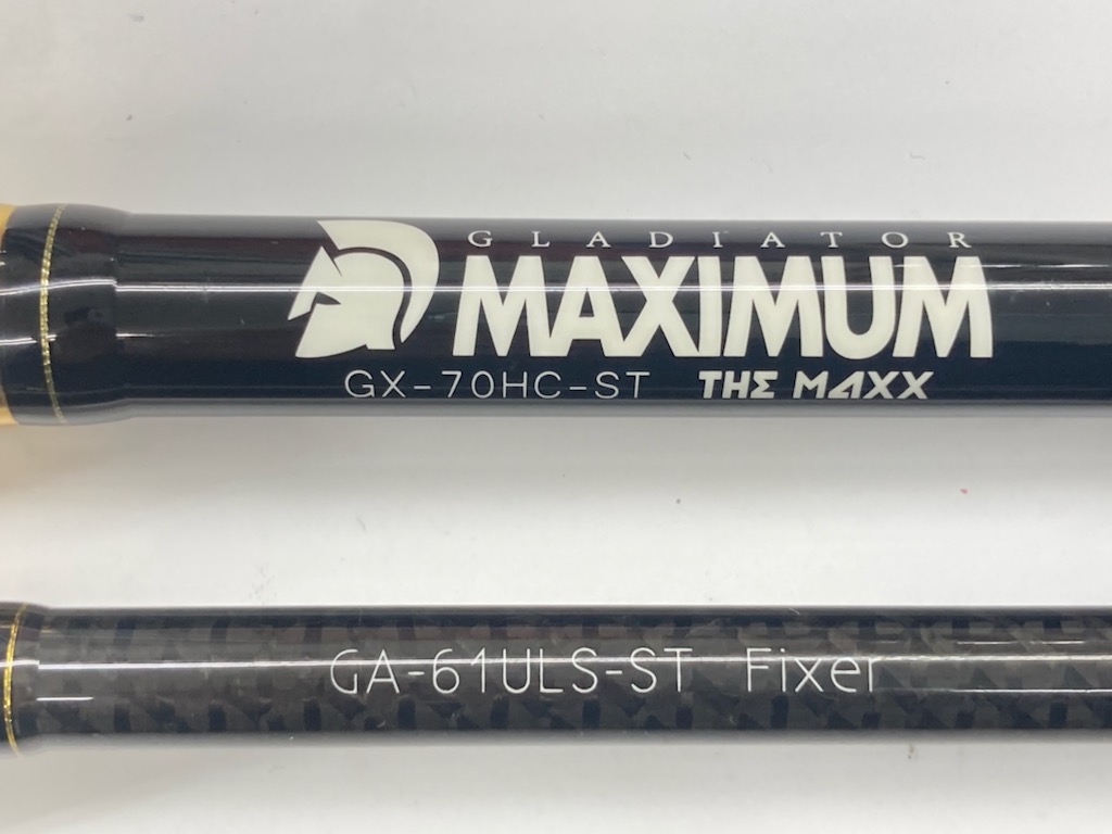 レイドジャパン マキシマム GX-70HC-ST ・ アンチ GA-61ULS-ST 買取！