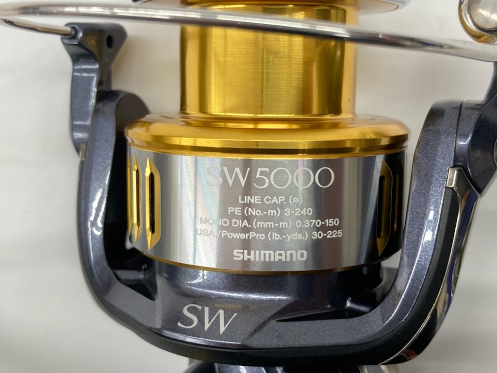 5000番リール 買取！ シマノ 15 ツインパワー SW 5000 HG 北九州市